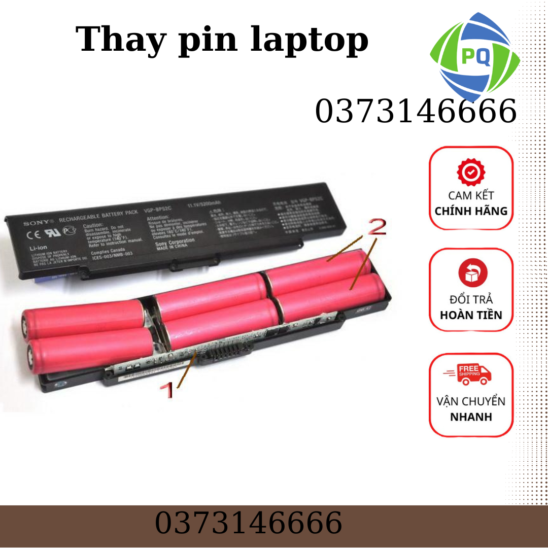 Pin máy tính xách tay được sản xuất ở đâu? Vật liệu gì? Pin AA, Pin AAA ...